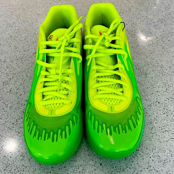 Puma | Shoes | Puma Lamelo Ball Mb2 Nickelodeon Slime Size 3 New With ...